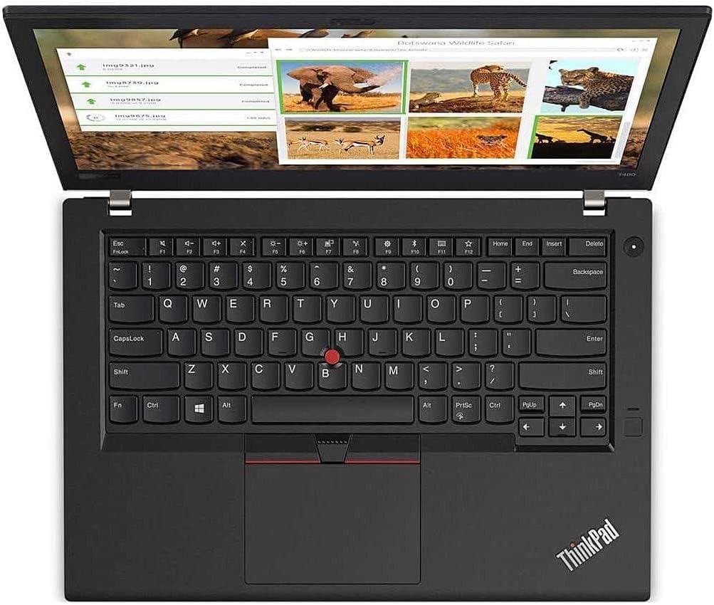 Lenovo ThinkPad T480 14 HD Laptop - Intel Core i5-8350U, 16GB RAM, 256GB SSD, Webcam, Windows 10 Pro (Renewed)