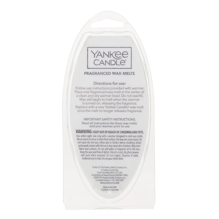Yankee Candle Pink Sands Wax Melts, 3 Packs of 6 (18 Total),Light Pink