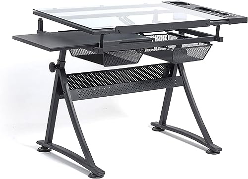 XiVue Drafting Tables American Children Adult Liftable Glass Drawing Table Art Work Table