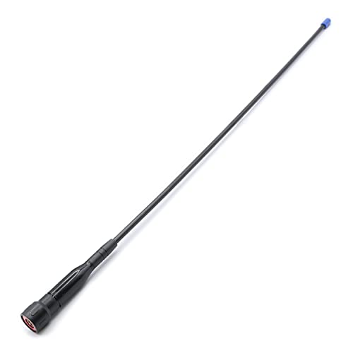 Rugged Ducky Antenna for Two Way Handheld Radios R1 RDH-X - Features SMA-M Dual Band VHF UHF