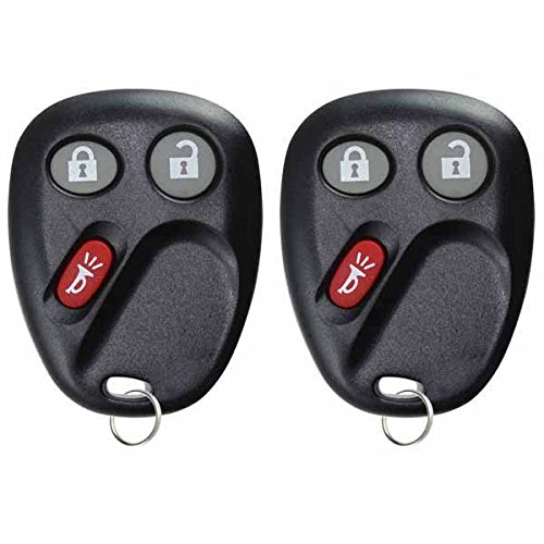 2 KeylessOption Replacement Keyless Entry Remote Control Key Fob for 15051014, 15008008, 15008009, MYT3X6898B