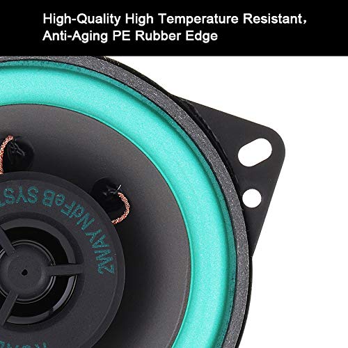 ePathChina 4 Inch 100W Universal Car HiFi Coaxial Speaker Vehicle Door Auto Audio Music Stereo Full Range Frequency Loudspeaker