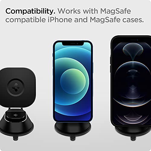 Spigen OneTap Pro Designed for Magsafe Wireless Car Charger Bundle with Spigen SteadiBoost 45W USB C Car Charger