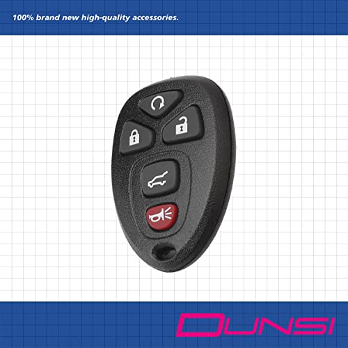 OCESTORE OUC60221 Car Key Fob Keyless Control Entry Remote OUC60270 4 Button Vehicles Replacement Compatible with 15857840 5913427 20869057