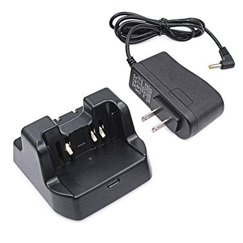 Replace CD-41 Charger for Yaesu Vertex Radio VX-8R VX-8DR VX-8GR VX-8E VX-8DE VX-8GE FT-1DR FT-2DR FT3DR SBR-14Li FNB-101Li FNB-102Li