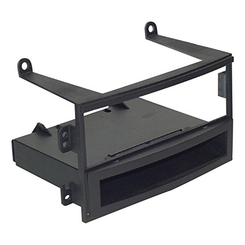 Scosche NN1497B Compatible with 2003-05 Nissan 350Z DIN w/Molded Pocket Dash Kit Black