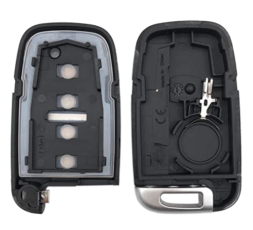 Horande Keyless Entry Replacement Key Fob Case Shell fits for Hyundai Sonata Elantra Genesis Sedan Veloster Key Fob Shell for Kia Optima Remote Control Key Fob Cover 4 Buttons