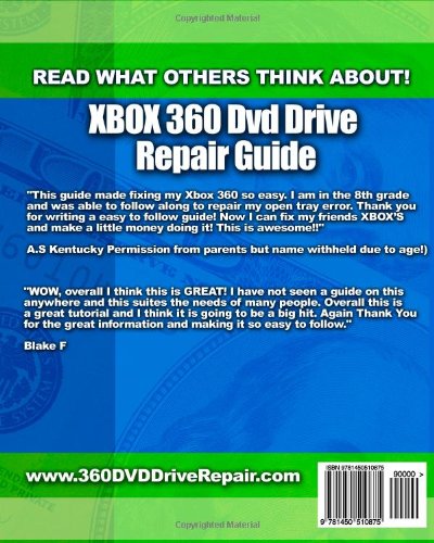 Xbox 360 DVD Drive Repair Guide: Never Pay A Repairman To Fix Xbox 360 DVD Drive Again!