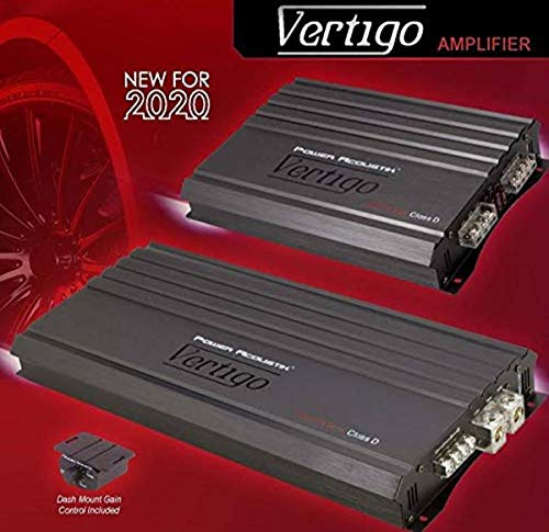 Power Acoustik VA1-8000D Vertigo Series 8,000-Watt Max Monoblock Class D Amp