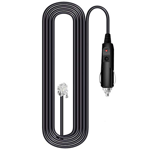 Radar Straight Power Cord Compatible with Uniden R3 R7 R1 Radar Detector, for Passport 9500i/7500S/8500/7500/6800, Radar Passport 8500 X50, Valentine One Radar Detector, etc (3.5m/11.5ft)