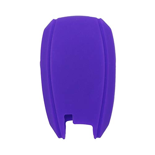 SEGADEN Silicone Cover Protector Case Holder Skin Jacket Compatible with SUBARU 3 Button Smart Remote Key Fob CV4254 Deep Purple