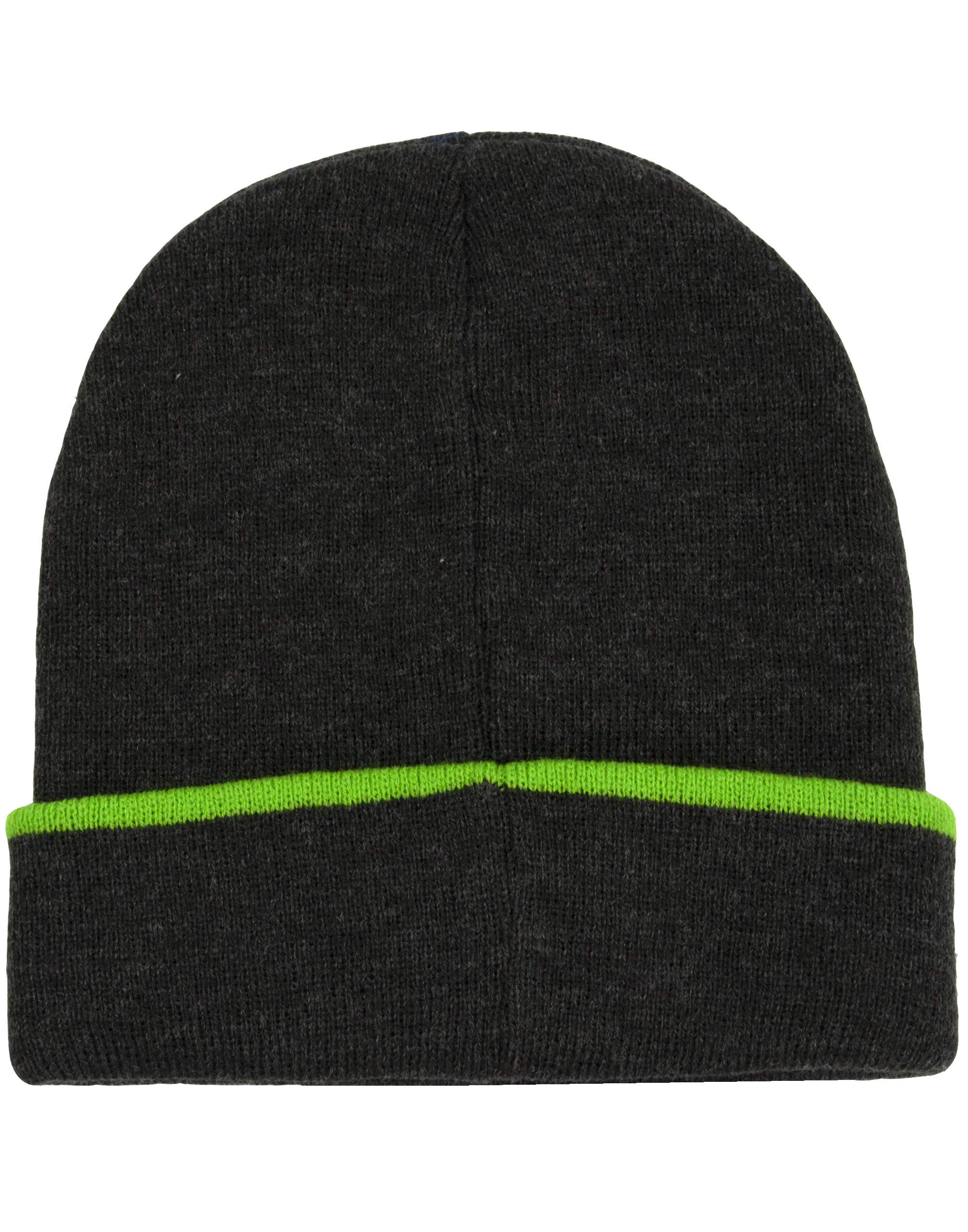 XBOX Beanie Hat for Kids & Teens Charcoal Woolly Cap Gamer Gift