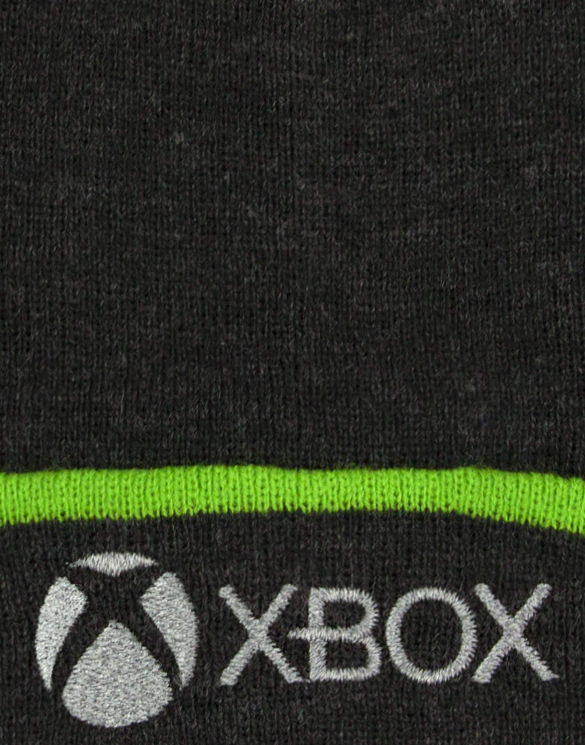 XBOX Beanie Hat for Kids & Teens Charcoal Woolly Cap Gamer Gift