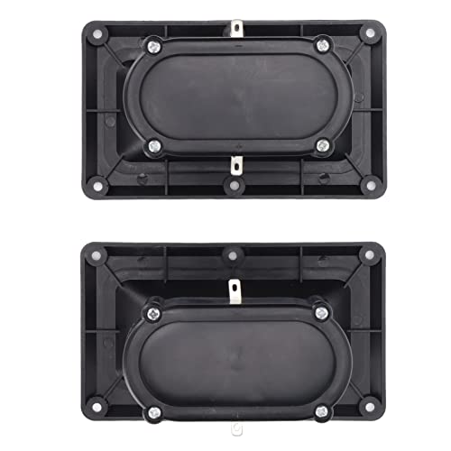 EBTOOLS Wide Dispersion Horn, 3 to 20KHz High Sensitivity 2 Piezoelectric Dual Drive Horn Tweeters, Used in Loudspeaker Tweeters, Dispersed Tweeters