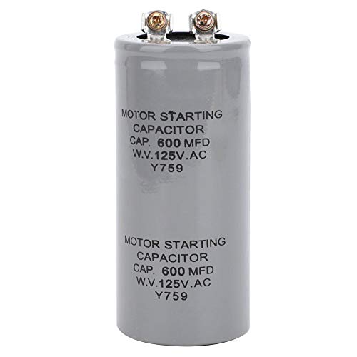 600MFD Motor Starting Capacitor 43x102mm Round Running Capacitor for Electric Motor and Fan, CD60 125VAC