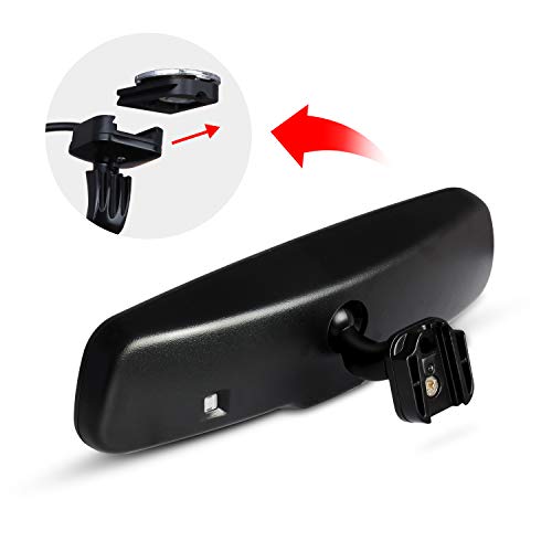 AUTO-VOX T1400 Upgrade Wireless Backup Camera for Car/Trucks, No Wiring, No Interference, OEM Look Rear View Mirror Camera Monitor with IP 68 Waterproof Super Night Vision Back Up Camera