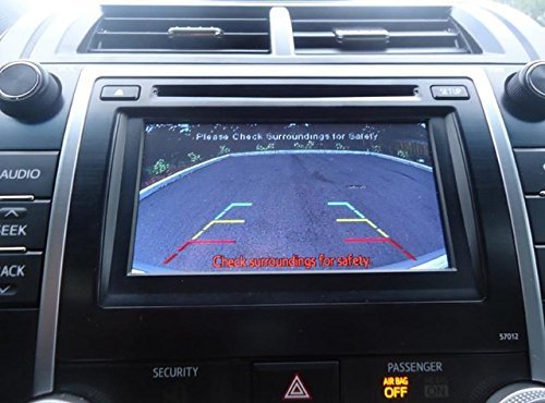 PYvideo Rear Backup Camera Kit for Toyota Camry, Corolla, Prius and More (2012-2014) - (Color: Black)