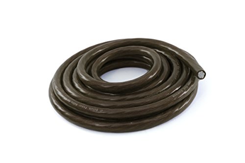 KnuKonceptz Bassik 4 Gauge Power/Ground Wire Cable Black 25 Foot Coil