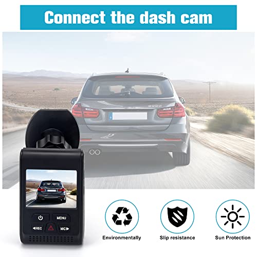 ChengFu Dash Cam Mount, Dash Cam Suction Mount, Dash Cam Mount Holder, Stickable Suction Cups Mount, Compatible with VIOFO A119 V3