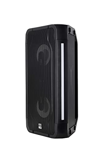 Altec Lansing Shockwave Wireless Party Speaker, Travel Bluetooth Speaker with Rechargeable Battery, Portable Sound System with Microphone (Renewed)