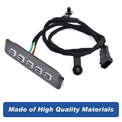 Keyless Entry Keypad Driver Side Left Compatible with F150 2015-2020 F250 Super Duty F350 Super Duty 2017-2020 Replace OE# 601-046 FL3Z-14A626-AD
