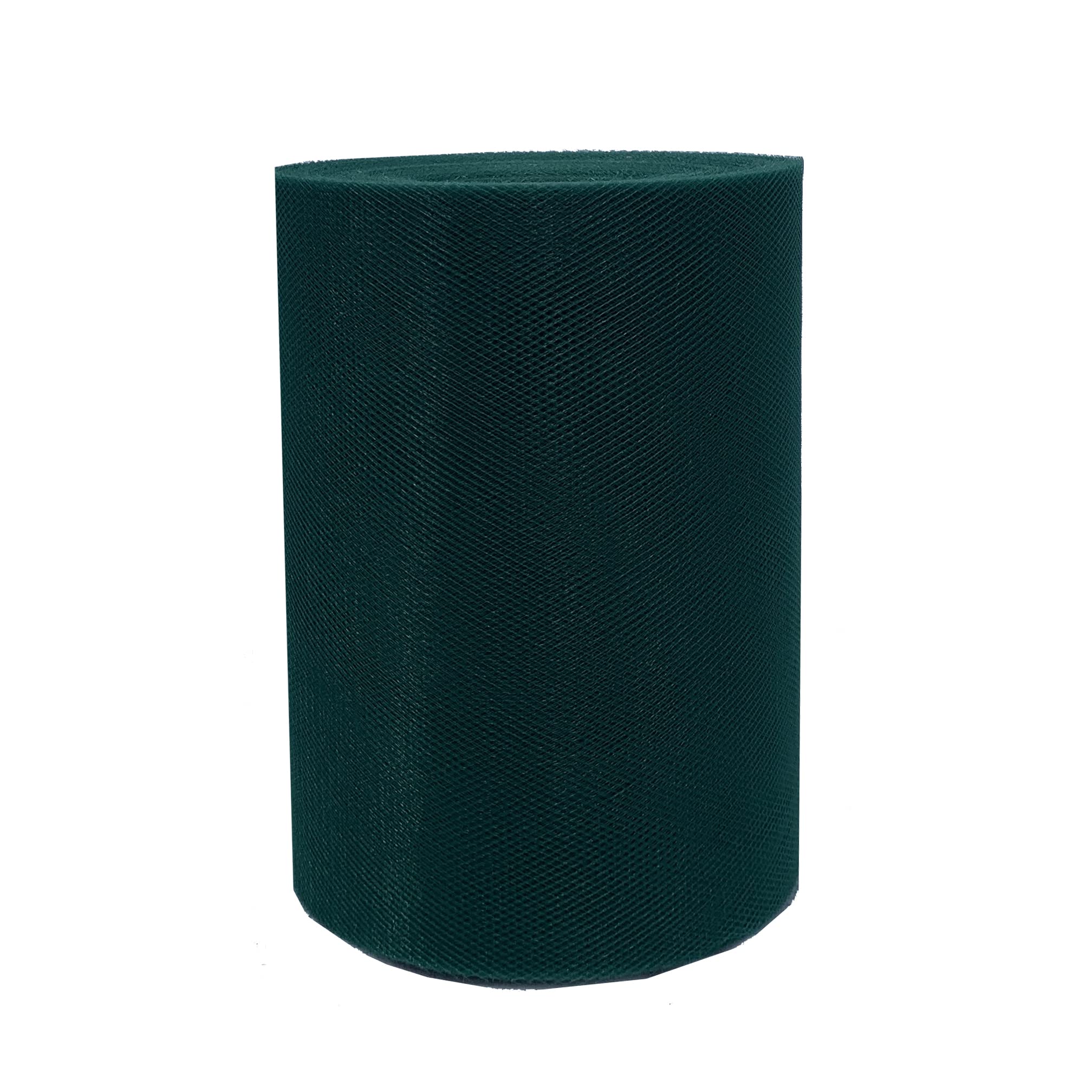 Hunter Green Tulle Fall Decor - 6" x 100 Yards, Easter, Spring, Fabric Netting Ribbon, Wreath, Garland, Swag, Streamers, Gift Wrapping, Bows, Christmas, St. Patrick's Day