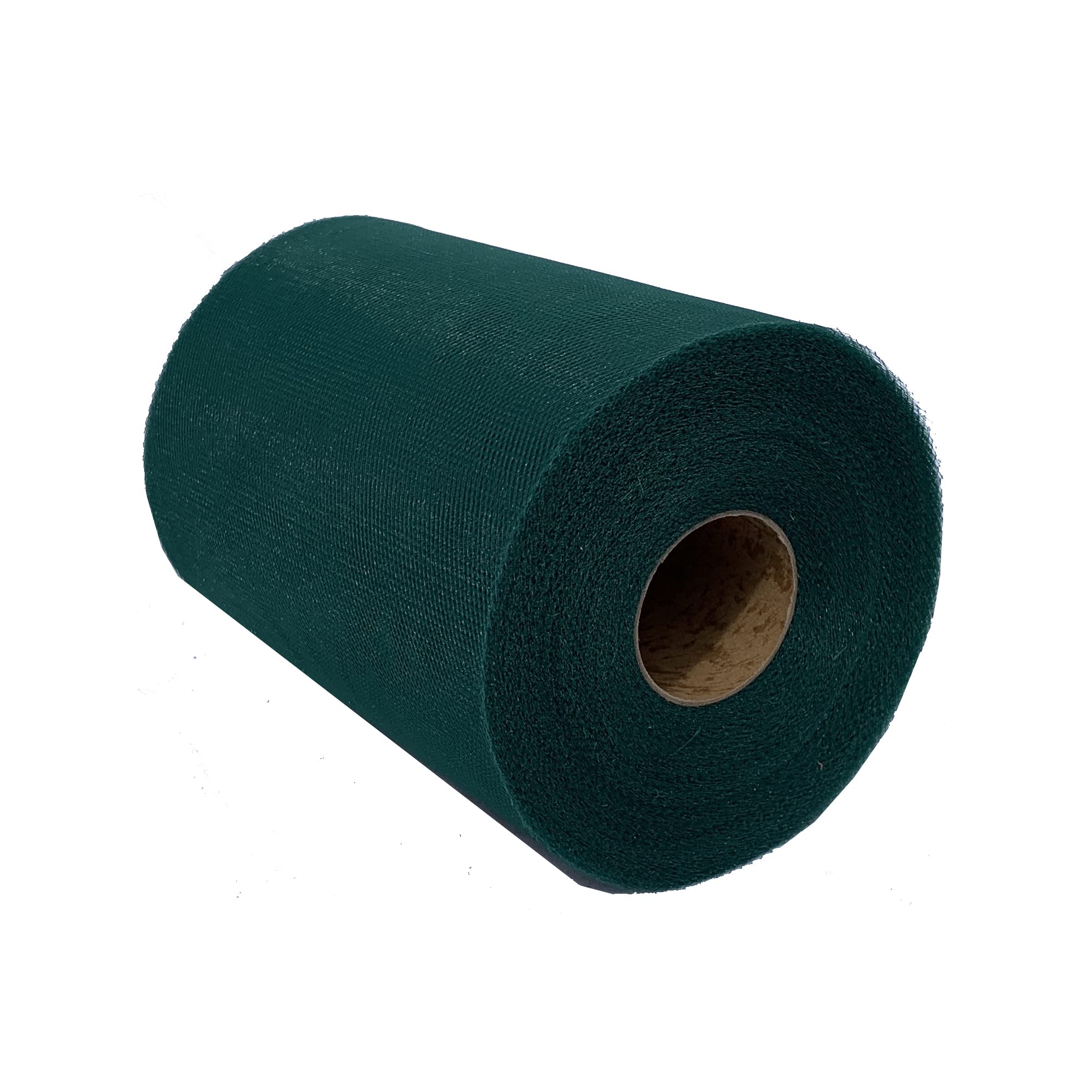 Hunter Green Tulle Fall Decor - 6" x 100 Yards, Easter, Spring, Fabric Netting Ribbon, Wreath, Garland, Swag, Streamers, Gift Wrapping, Bows, Christmas, St. Patrick's Day