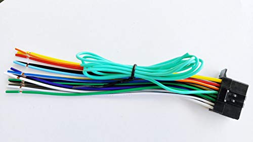 16 Pin Auto Stereo Wiring Harness Plug Compatible with Pioneer DEH-S6000BS / DEH-S6010BS / DEH-S6100BS / DEH-S6120BS / DEH-S6200BS / DEH-S6220BS