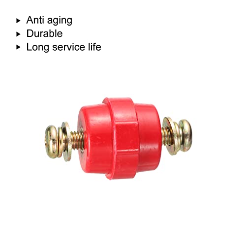 PATIKIL Insulator 4pcs SM30 High-Strength Polyester Standoff Insulators with M8 Screws for Power Distribution Cabinet