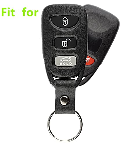 Smart Key Fob Covers Case Protector Keyless Remote Holder for Hyundai Elantra Genesis Sonata Kia Sorento Forte Optima...