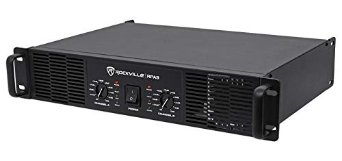 Rockville 3000 Watt Peak / 800w RMS 2 Channel Power Amplifier Pro/DJ Amp (RPA9), 18.97 x 13.97 x 3.54 inches