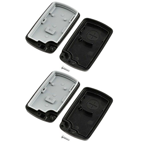 Key Fob Keyless Entry Remote Shell Case & Pad fits Mitsubishi 2002-2006 Eclipse / 2002-2007 Lancer / 2000-2004 Montero Sport / 2003-2006 Outlander, Set of 2
