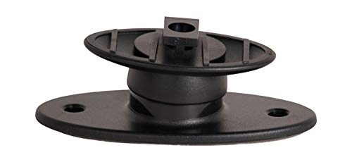 2 Pack - SiriusXM Radio Adhesive Dash Swivel Mount with T-Notch and Screw Holes for Secure Mounting, Works with All Receivers with The T-Notch on The Cradle or Dock