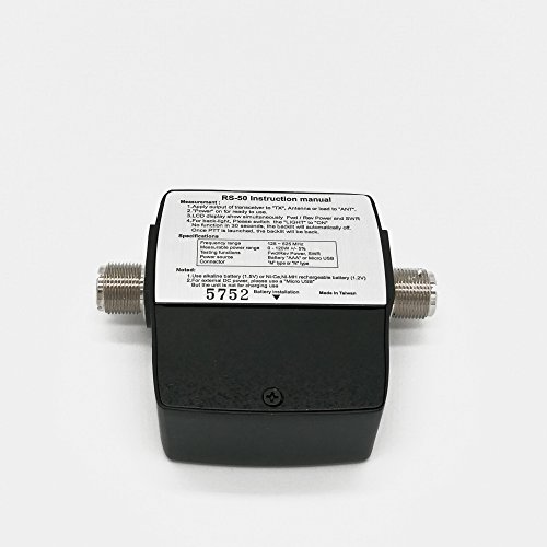 Youmei RS-50 Digital SWR/Watt Meter VHF/UHF 125-525MHz 120W for Two-Way Radio