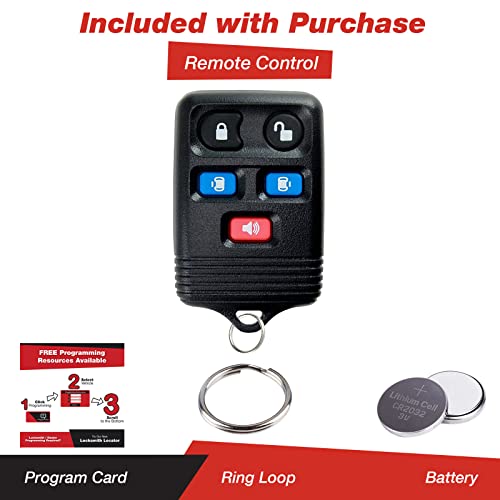 KeylessOption Keyless Entry Remote Control Car Key Fob Replacement for CWTWB1U511