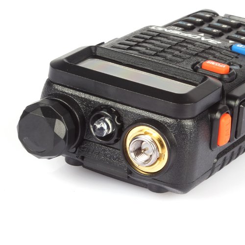 BaoFeng BF-F8+ Dual-Band 136-174/400-520 MHz Two-Way Radio Transceiver- Black