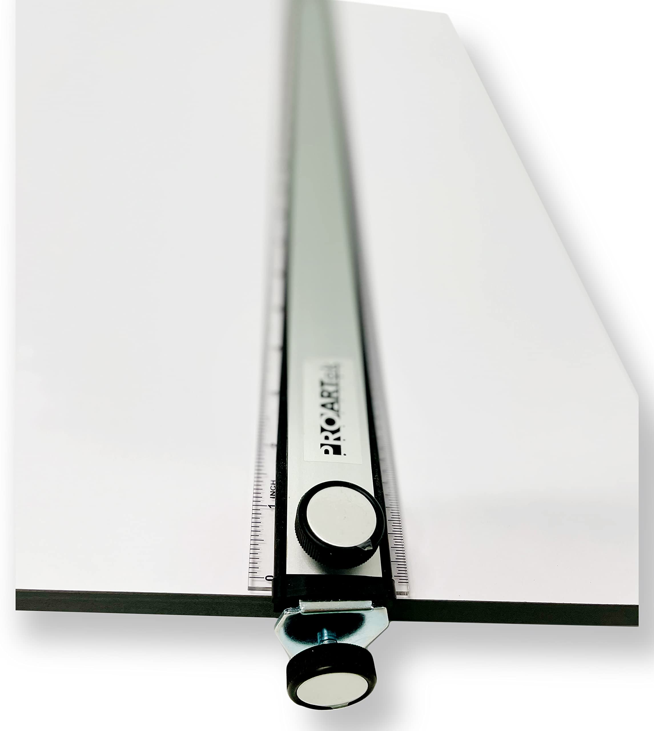Proartek Drafting PK00019 Model PXB42 Portable Drafting Drawing Board 30" x 42"; PXB Series; Adjustable Aluminum Parallel Straightedge; Carry Handle; Architecture Tool for Students and Professionals
