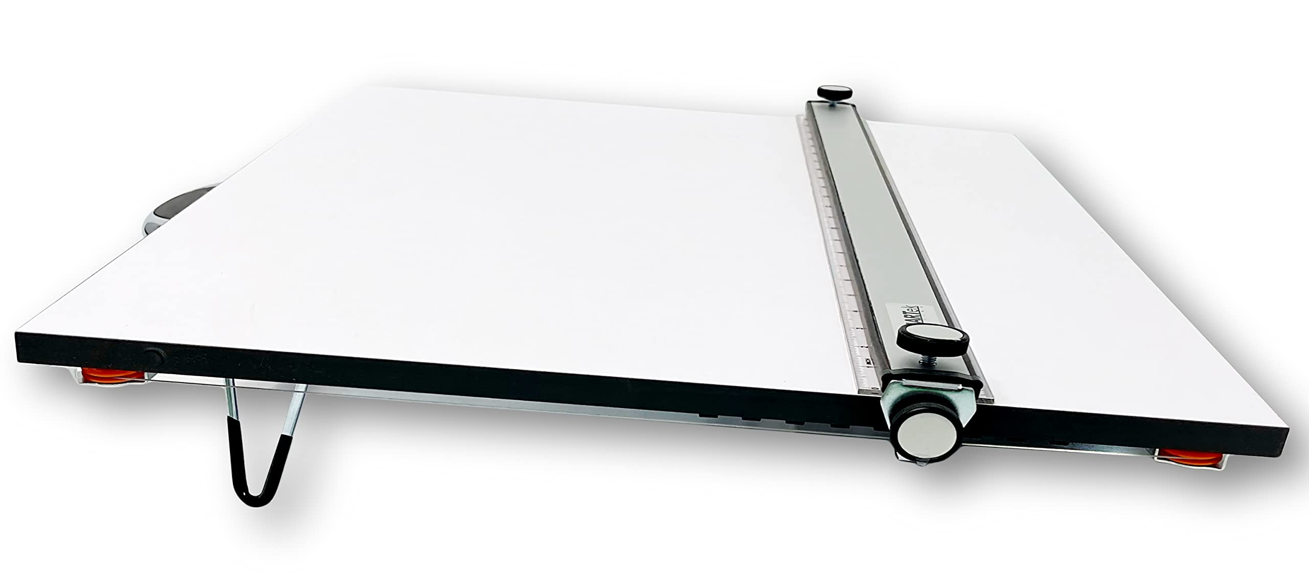 Proartek Drafting PK00019 Model PXB42 Portable Drafting Drawing Board 30" x 42"; PXB Series; Adjustable Aluminum Parallel Straightedge; Carry Handle; Architecture Tool for Students and Professionals