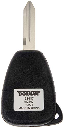 Dorman 92087 Keyless Entry Transmitter Cover Compatible with Select Jeep Models, Black