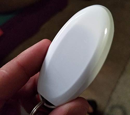 iJDMTOY (1) Exact Fit Gloss Metallic White Smart Key Fob Shell Compatible with Nissan Armada Rogue GT-R Murano Pathfinder Sentra Leaf Titan (4-Button only)