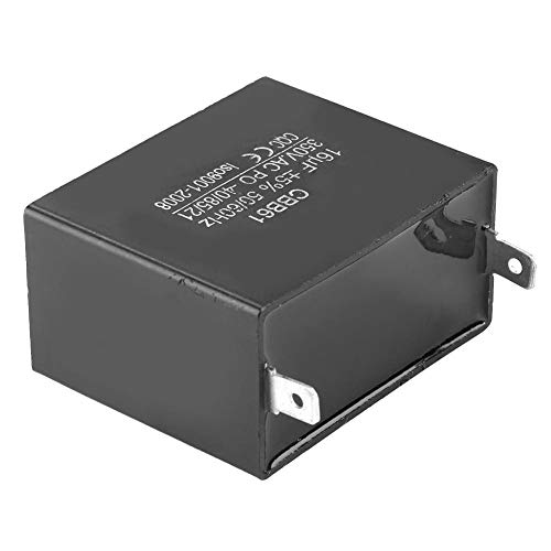 CBB61 Capacitor, Motor Starting Capacitor 350V AC 16uF 50/60Hz Motor Running Capacitor Generator CBB61 CQC Capacitor