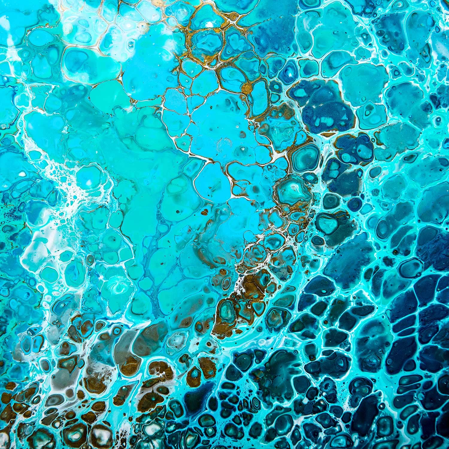 U.S. Art Supply Silicone Pouring Oil - 6-Ounce - 100% Silicone for Dramatic Cell Creation in Acrylic Paint