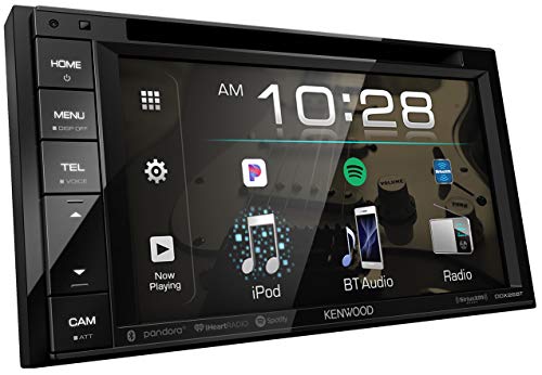 Kenwood DDX26BT Double DIN SiriusXM Ready Bluetooth In-Dash DVD/CD/AM/FM Car Stereo Receiver w/ 6.2" Touchscreen