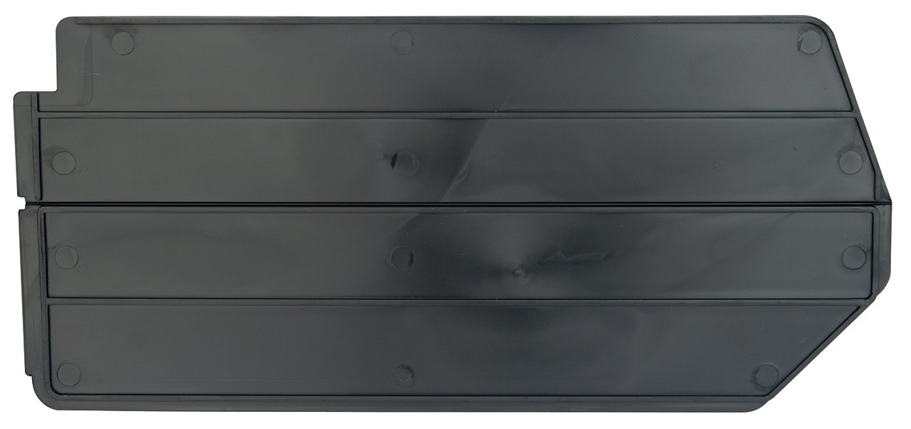 Akro-Mils 40210 Lengthwise Plastic Divider for 30210 AkroBin Storage Bins, Black, (6-Pack)
