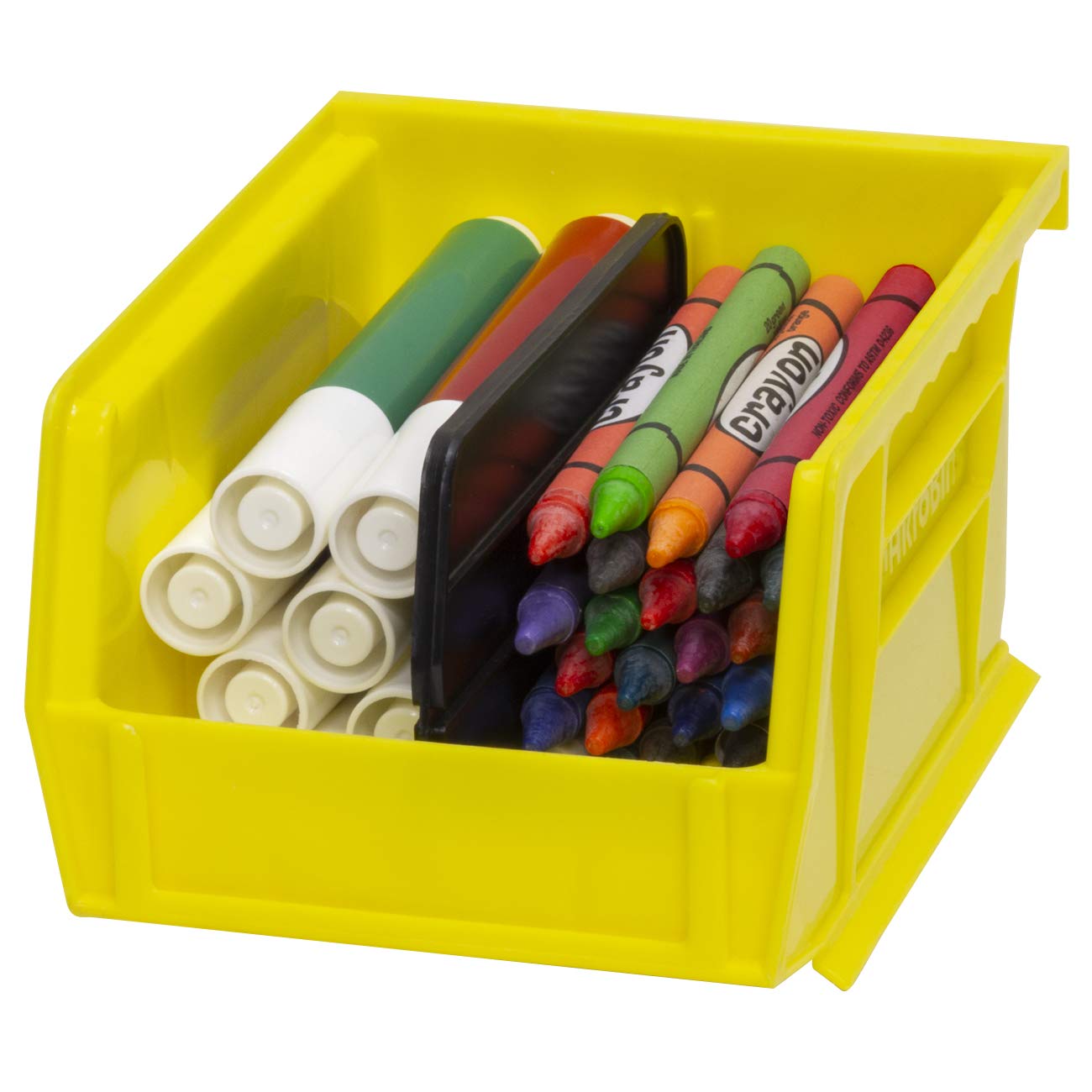 Akro-Mils 40210 Lengthwise Plastic Divider for 30210 AkroBin Storage Bins, Black, (6-Pack)