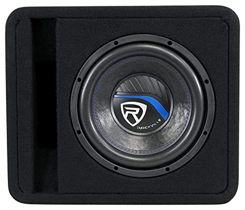 Rockville SK510 PACKAGE 10" 1200w Loaded K5 Car Subwoofer Enclosure+DB11 Amp