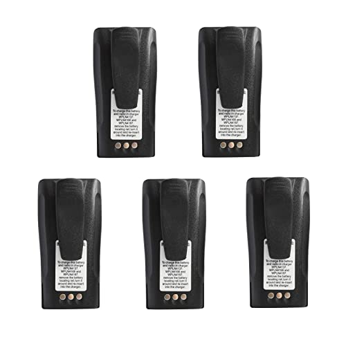 5Pcs NNTN4497 NNTN4497DR NNTN4497CR 7.4V 2600mAh Battery Replacement for NNTN4496 NNTN4851 CP150 CP200 CP200XLS CP200D PR400 EP450 CP200 battery NNTN4497CR battery