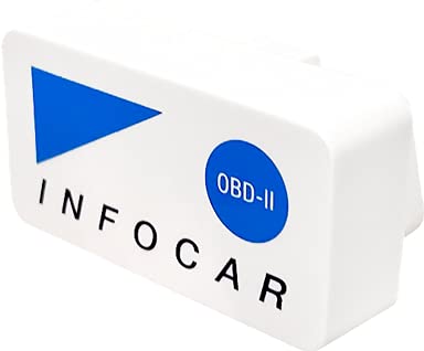 INFOCAR smart scanner, Smart Vehicle Health Monitor, Wireless Bluetooth OBD2 Car Code Reader with App, Car Scan Tool for iPhone and Android
