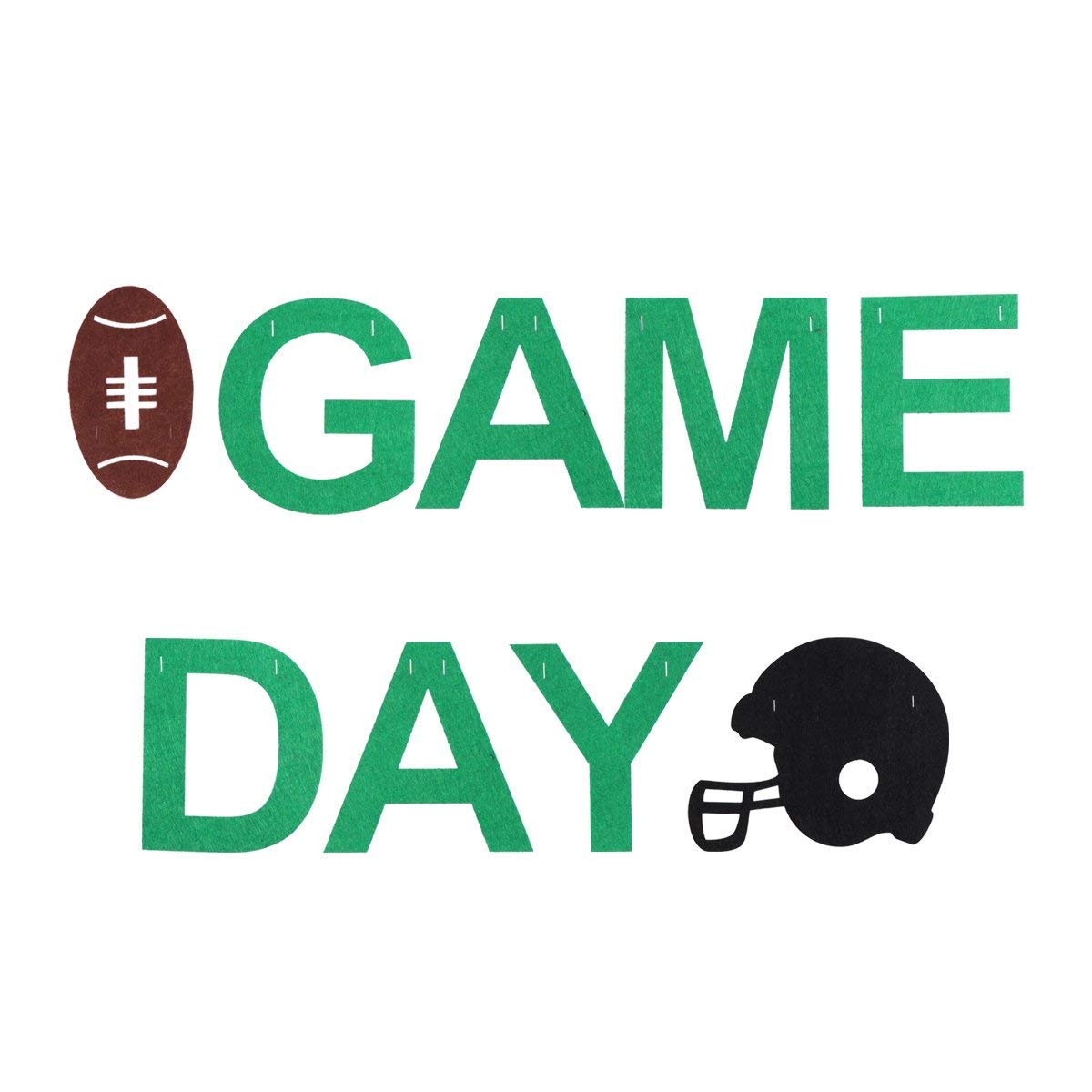 BinaryABC Game Day Banners,Football Game Day Decorations,Sport Game Day Party Supplies