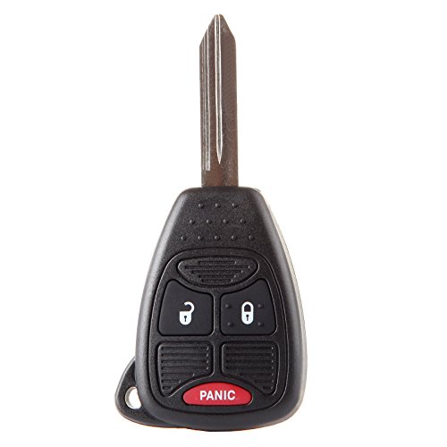 cciyu 1PC Keyless Entry Remote Fob Case Replacement for Chrysler Town & Country/ for Dodge for Dakota for Nitro for Grand for Caravan for Durango/ for Jeep for Patriot OHT692713AA OHT692427AA